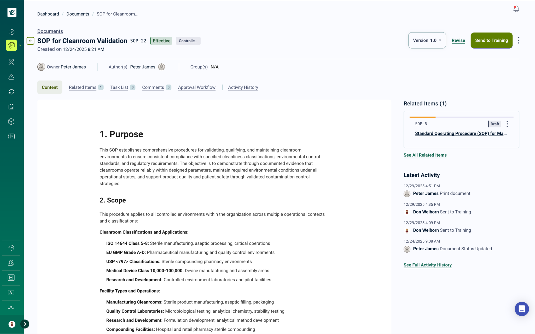 Integrated QMS Software | The eQMS with Enterprise LMS | eLeaP